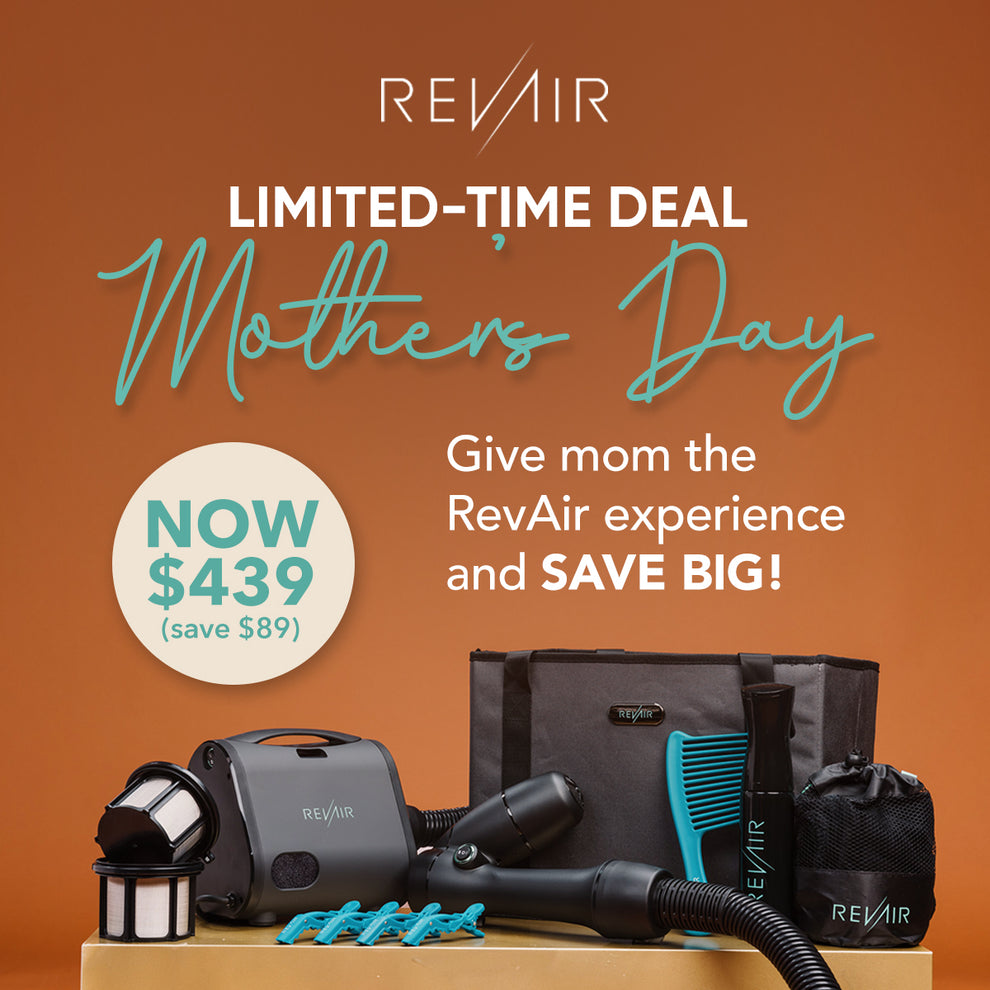 RevAir Total Package - Reverse-Air Hair Dryer w/friction-free ...