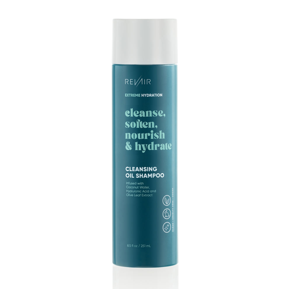 RevAir Cleansing Oil Shampoo (8.5 oz) vegan oil shampoo to hydrate and ...