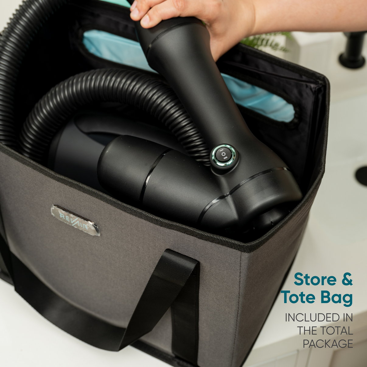 RevAir Total Package - Reverse-Air Hair Dryer w/friction-free ...