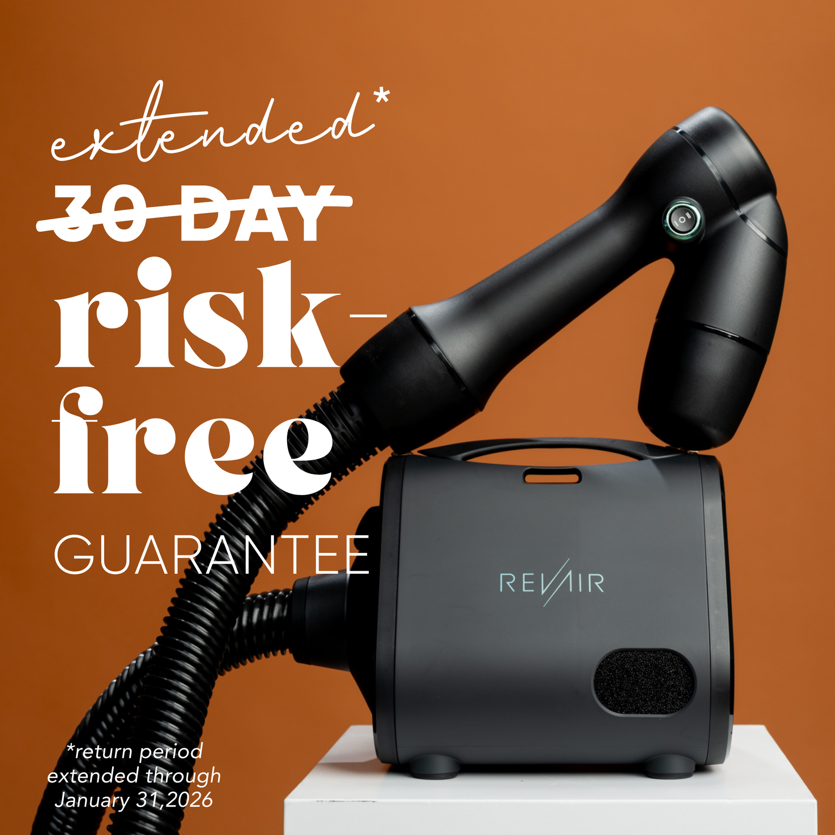 RevAir Total Package - Reverse-Air Hair Dryer w/friction-free ...